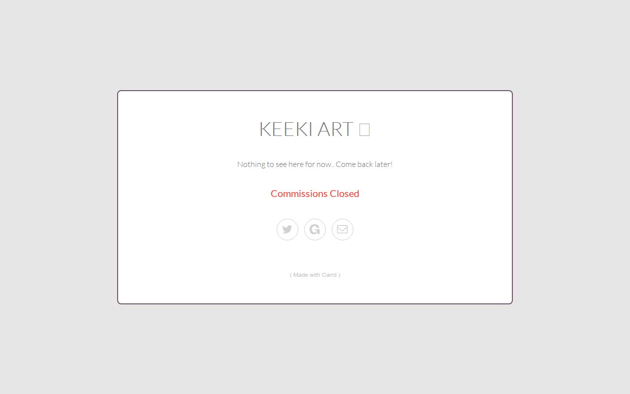 Keeki Art Commissions